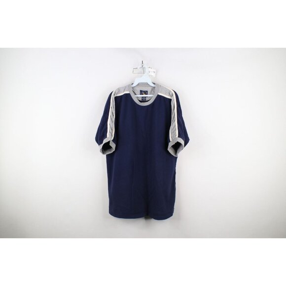 Vintage | Shirts | Vintage 9s Streetwear Mens Large Faded Color Block ...